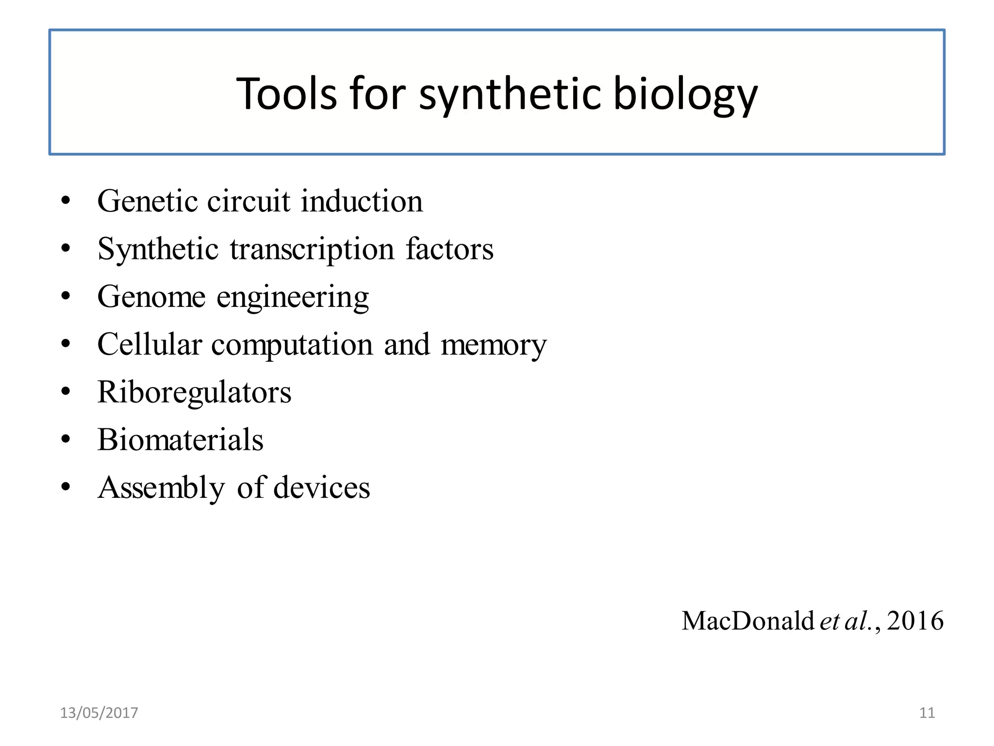 Synthetic biology for pathway engineering | PDF