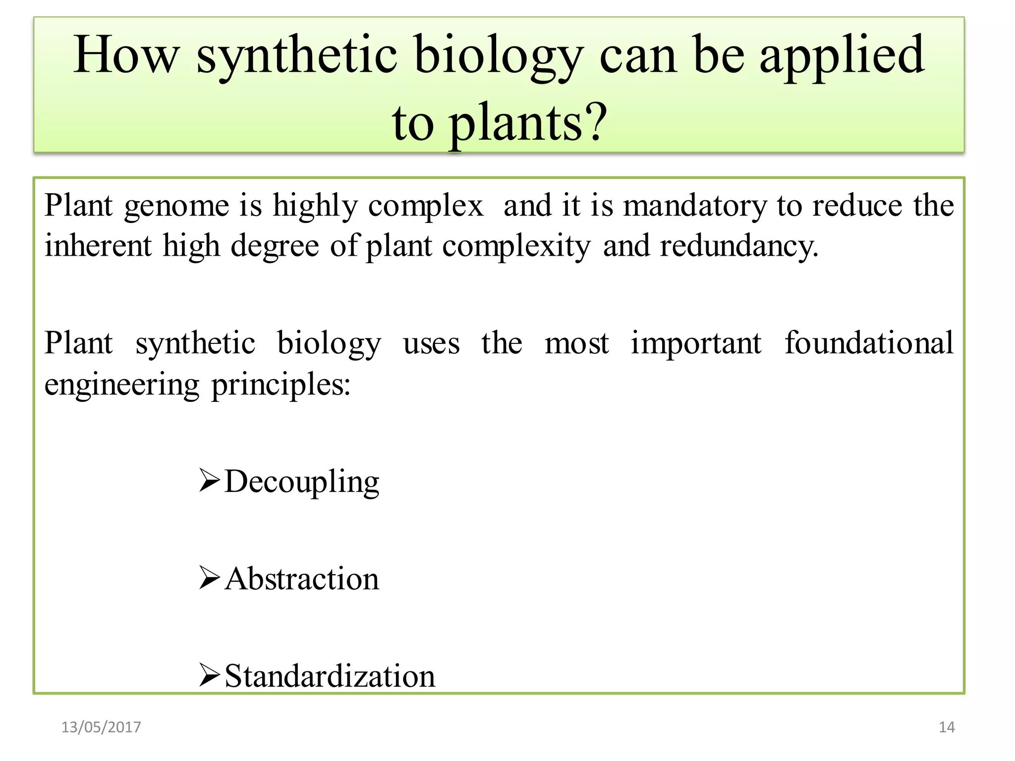 Synthetic biology for pathway engineering | PDF
