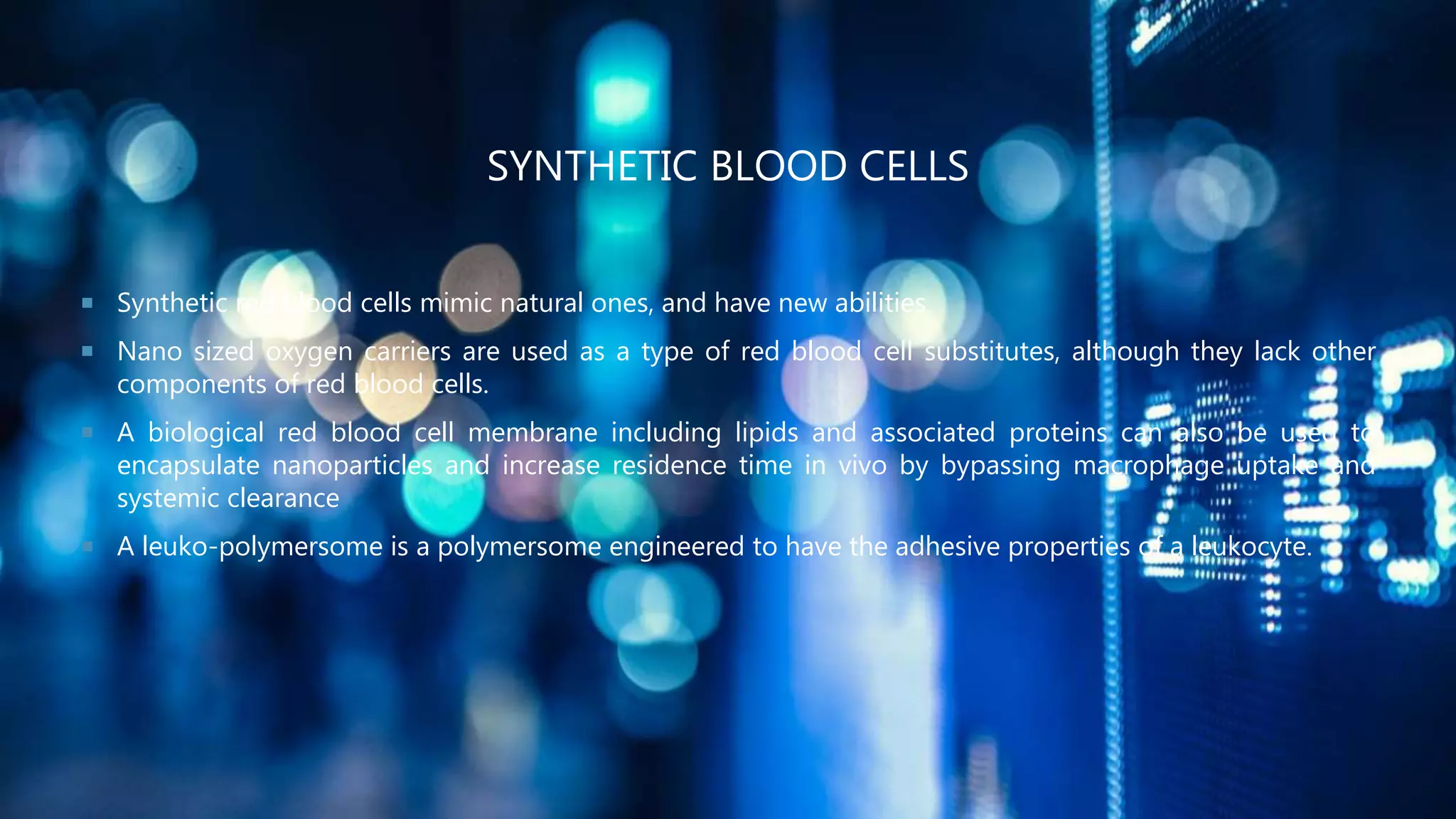 Synthetic cells | PPTX