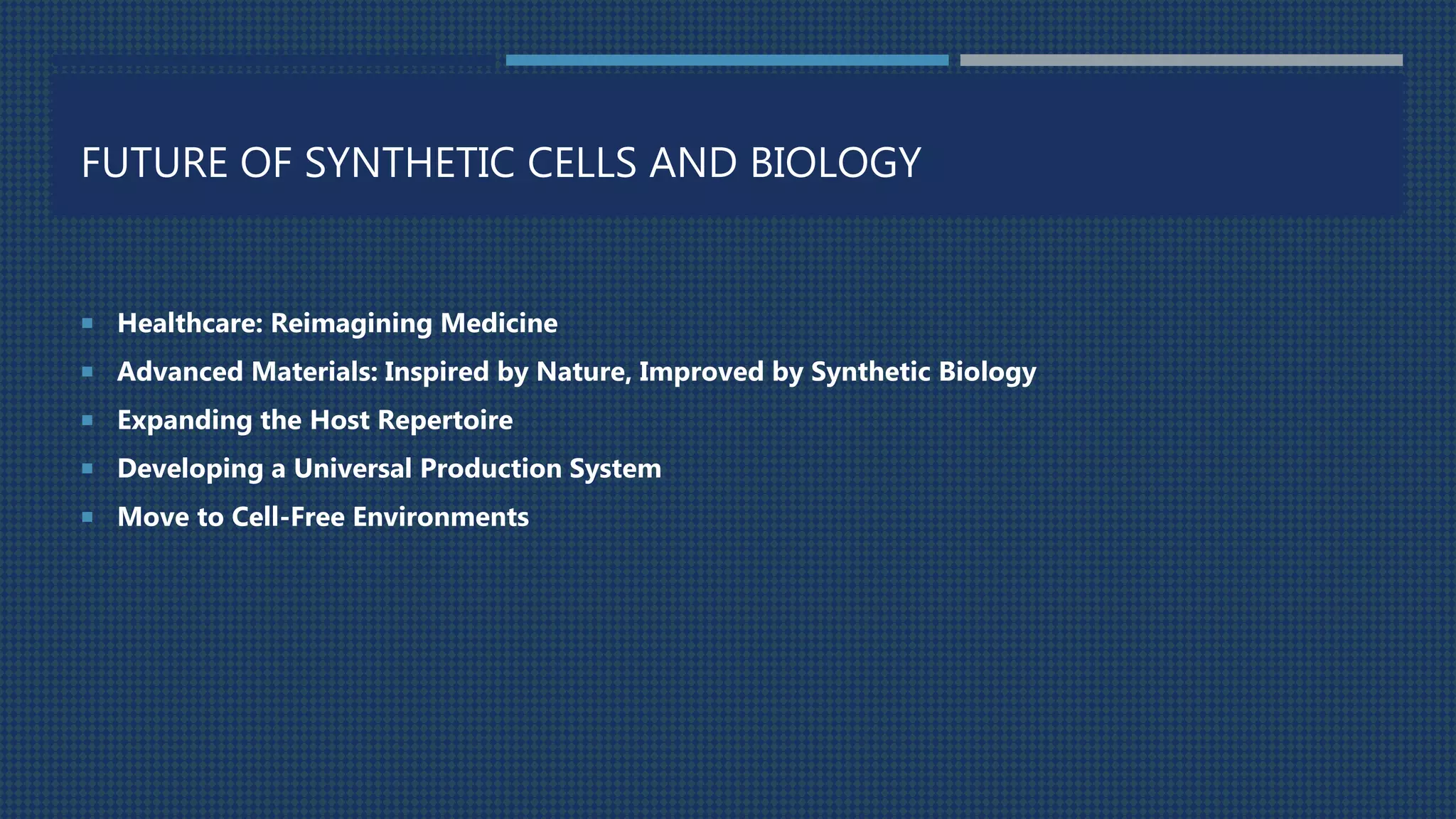 Synthetic cells | PPTX
