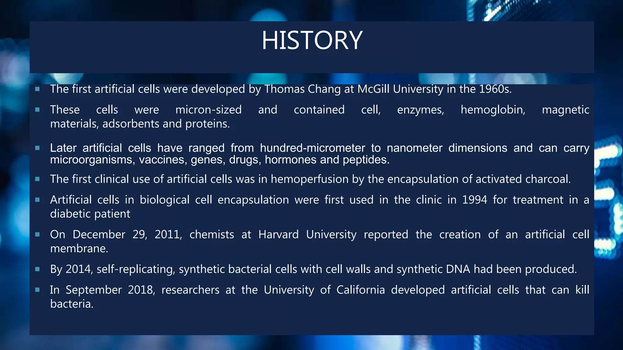 Synthetic cells | PPTX