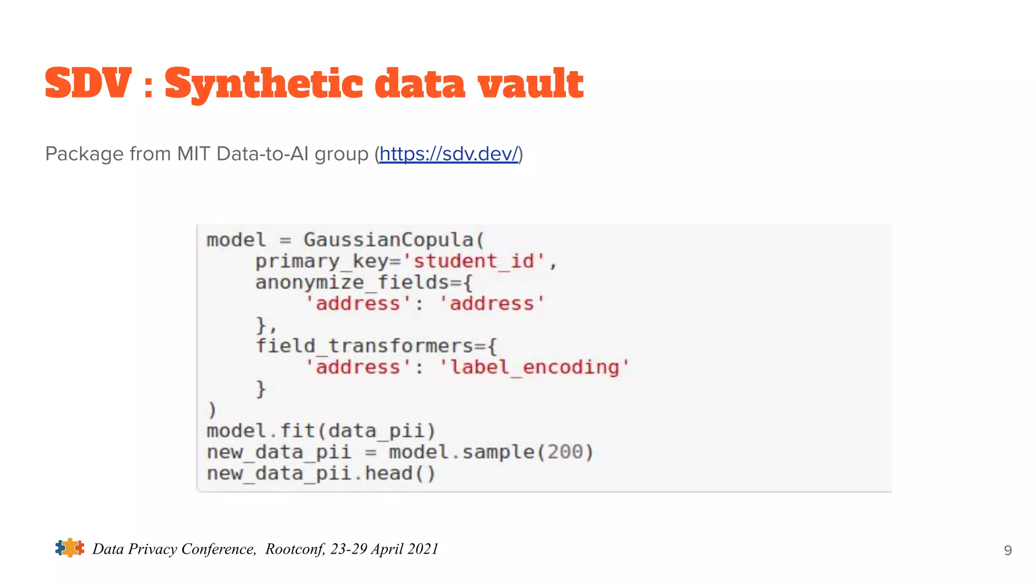 Synthetic data generation | PDF
