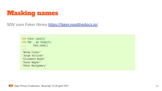 Synthetic data generation | PDF