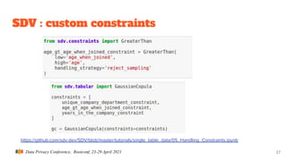 Synthetic data generation | PDF