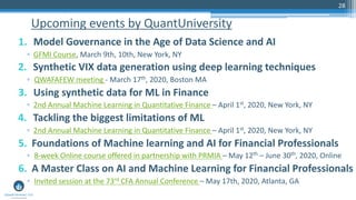 Synthetic data generation for machine learning | PDF