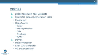 Synthetic data generation for machine learning | PDF