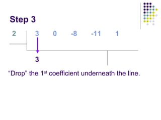 Synthetic Division Notes | PPT