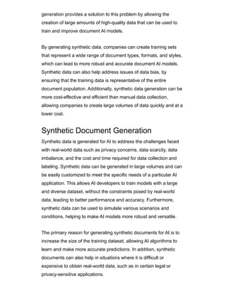 Synthetic Document Generation for NLP and Document AI.pdf