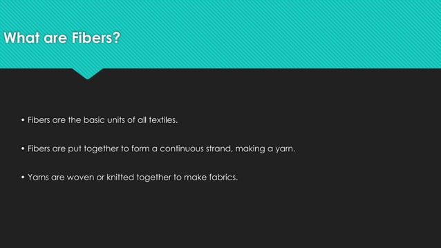 Synthetic Fibres and what is fibre it's classification | PPT