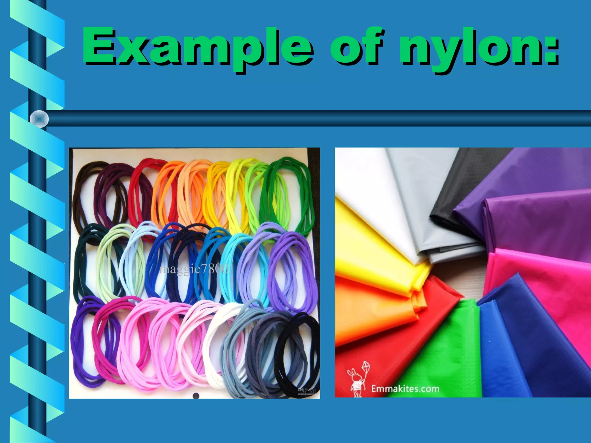 Synthetic fibres and plastics | PPT