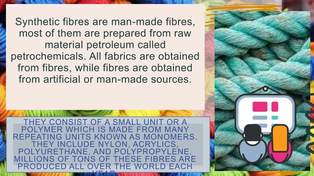 Synthetic fibres and plastics | PPTX | Chemistry | Science