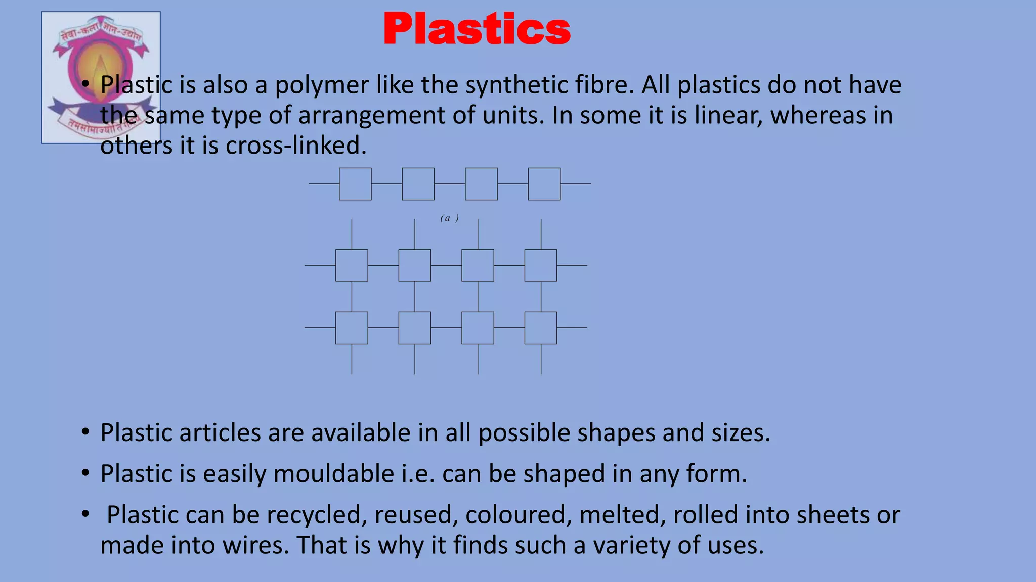 SYNTHETIC FIBRES AND PLASTICS.pptx | Needlework | Arts and Crafts