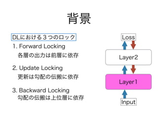 Decoupled Neural Interfaces輪読資料 | PPT