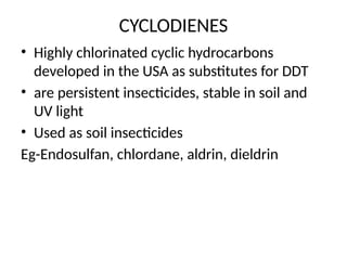 synthetic insecticides agricultural entomology agriculture | PPT