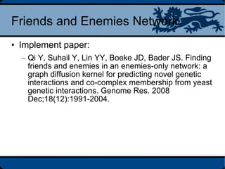 Synthetic lethal interactions in yeast | PPT