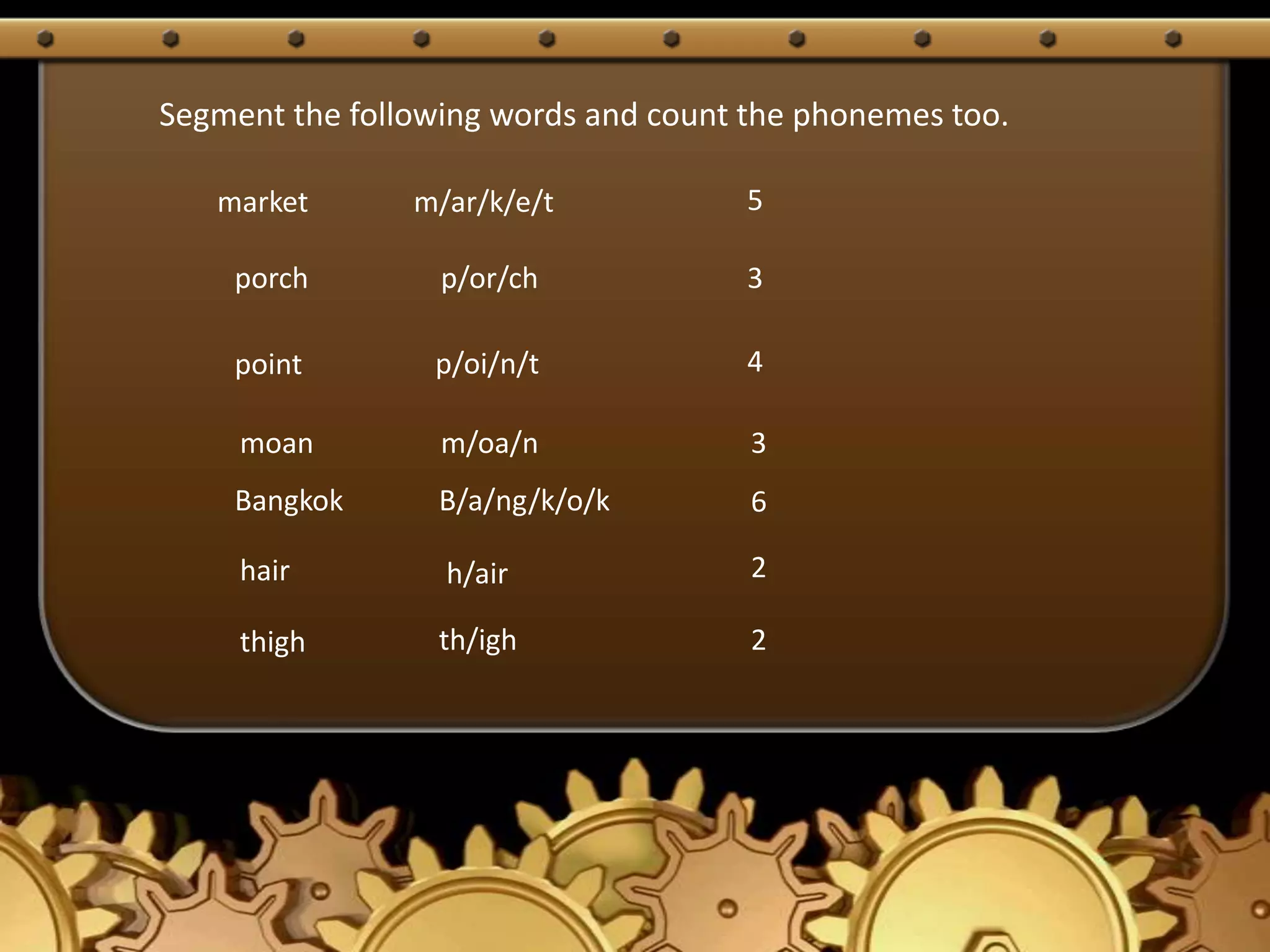 Synthetic phonics | PPT