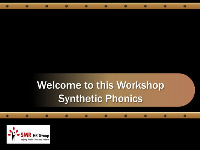 Synthetic phonics | PPT