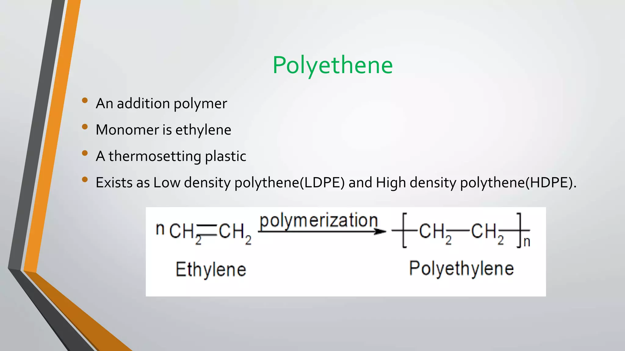 Synthetic polymers - a content written by Dr.Lali Thomas Kotturan about ...