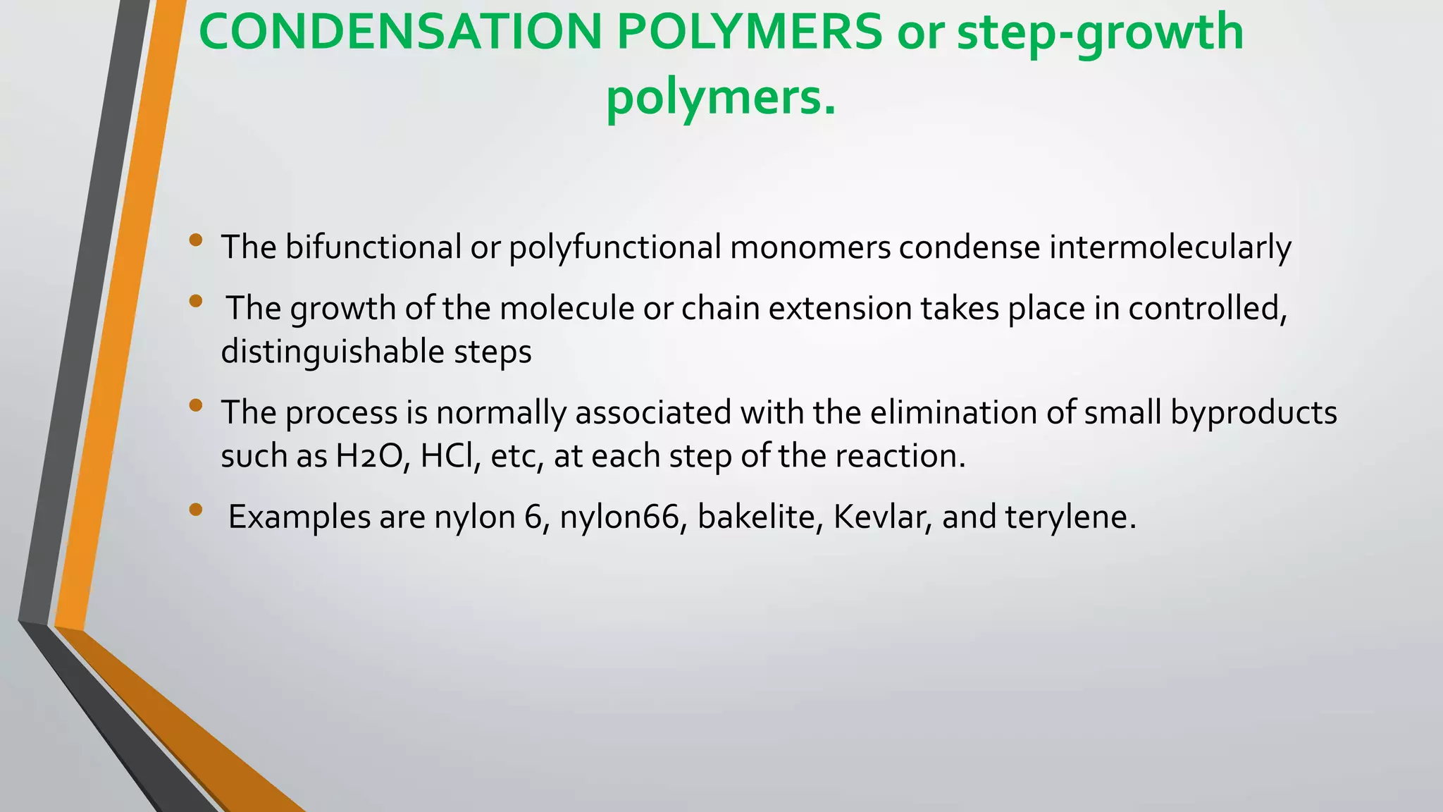 Synthetic polymers - a content written by Dr.Lali Thomas Kotturan about ...