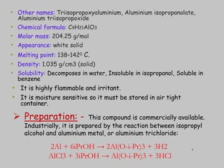 Synthetic Reagent and Its Applications (M. Pharm) | PPTX