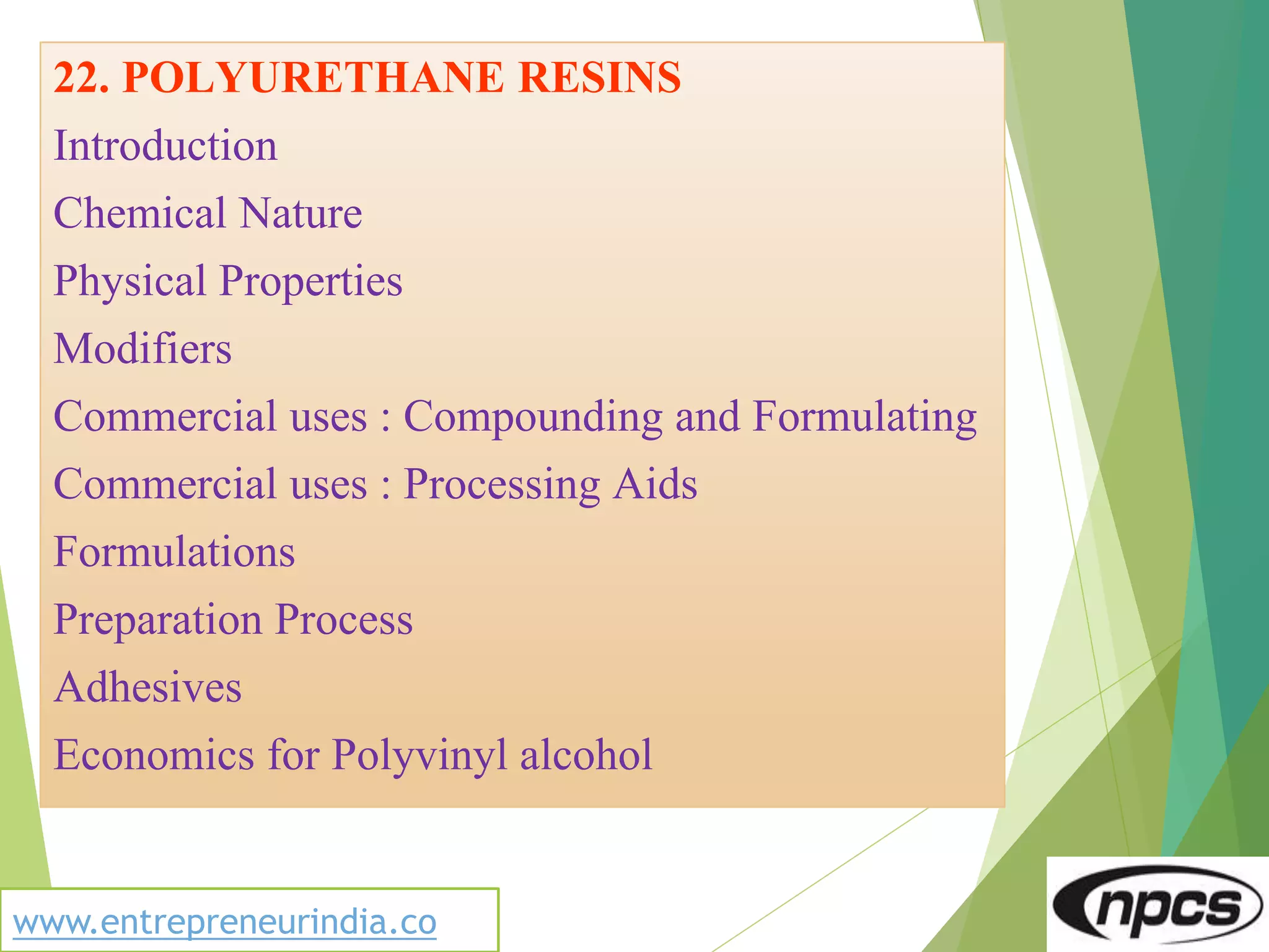 How to Manufacture Synthetic Resins (Actel Resins, Amino Resins, Casein ...