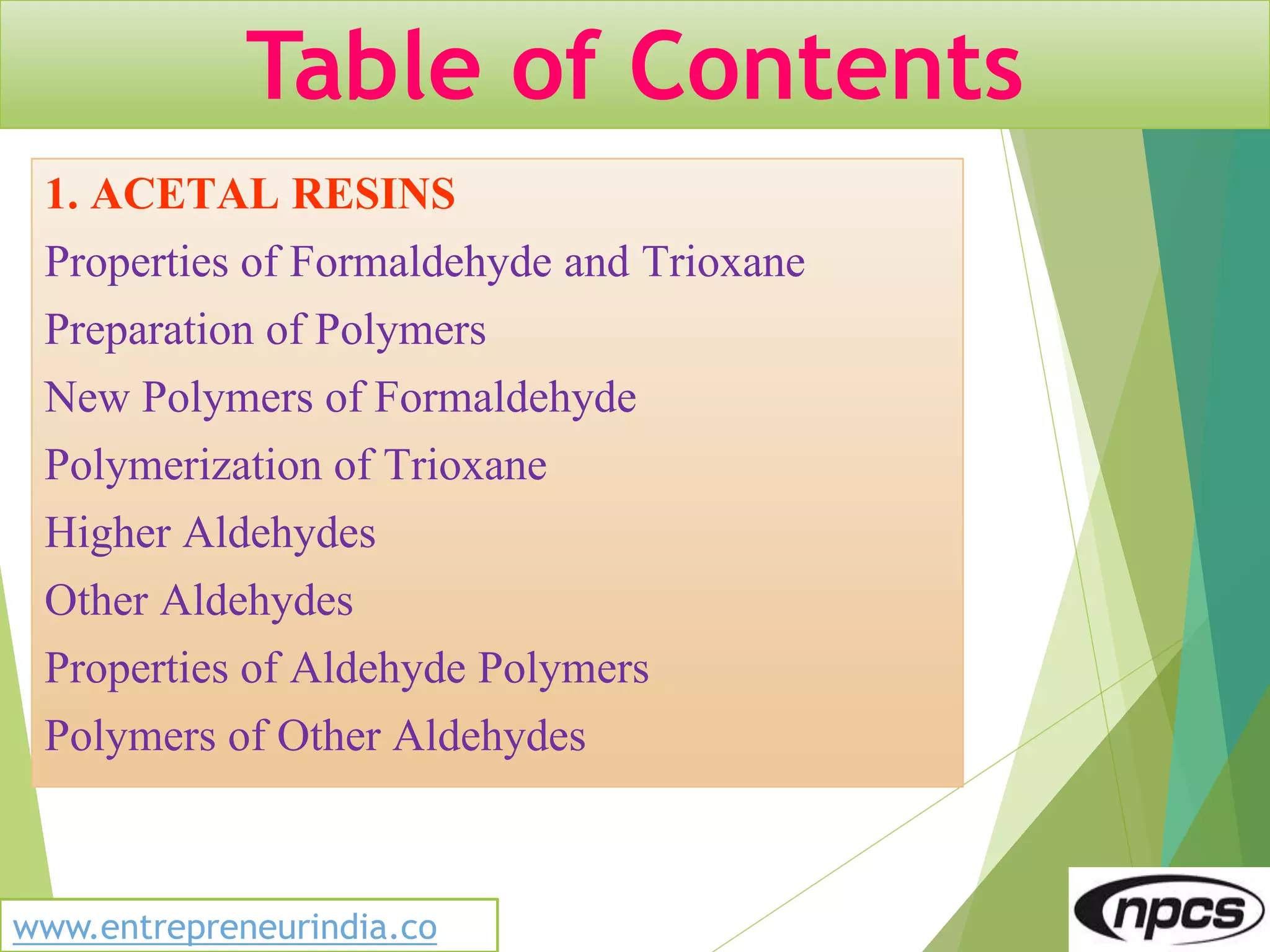 How to Manufacture Synthetic Resins (Actel Resins, Amino Resins, Casein ...