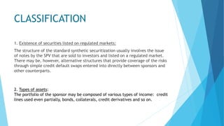 Synthetic securitization | PDF