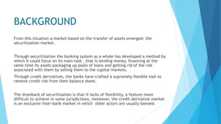 Synthetic securitization | PDF