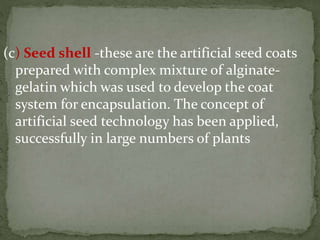 Synthetic seed | PPTX