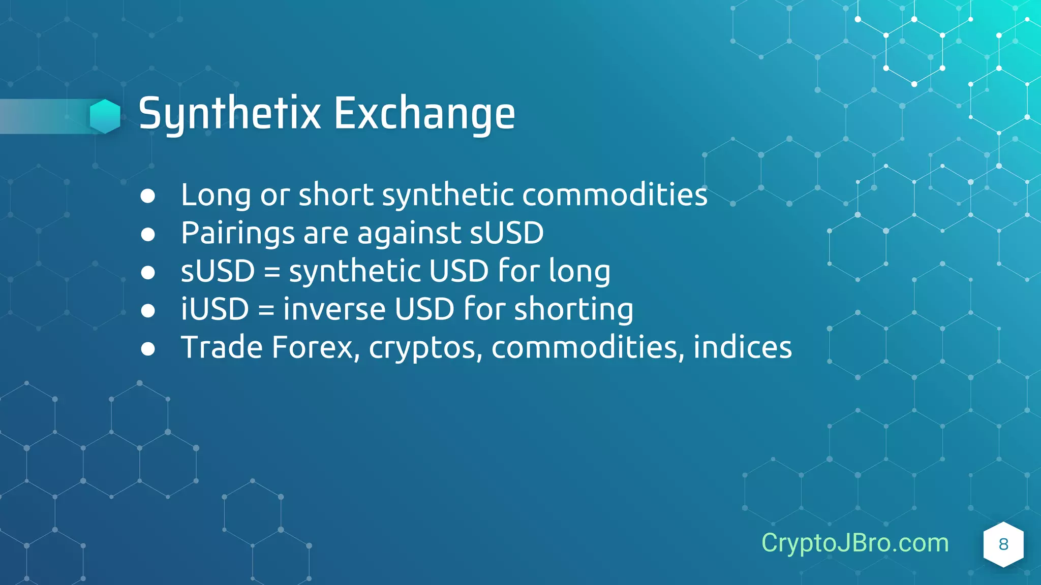 Synthetix Network (SNX) Overview | PPTX