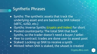Synthetix Network (SNX) Overview | PPTX