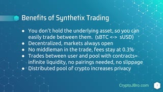Synthetix Network (SNX) Overview | PPTX