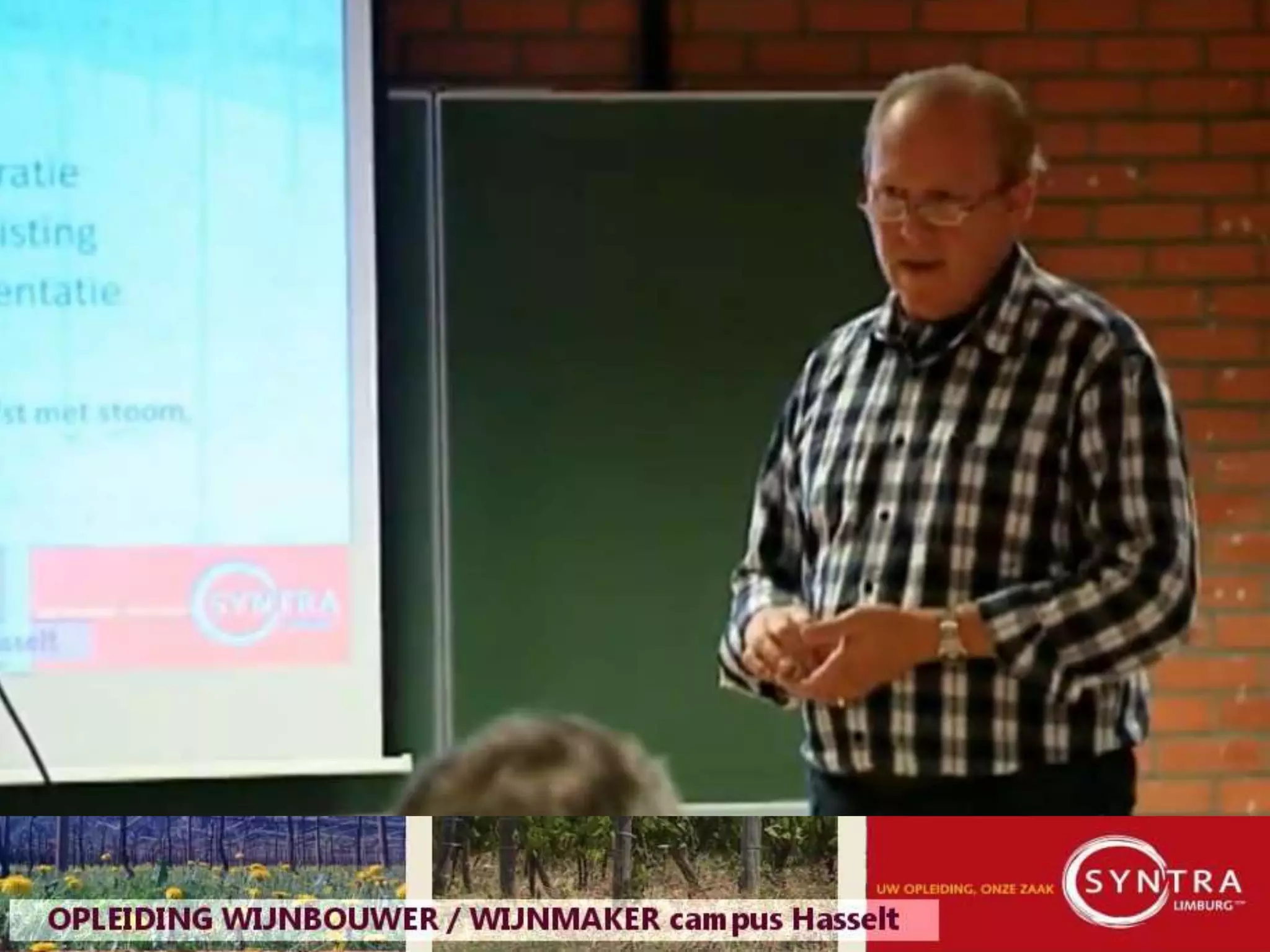Syntra Hasselt presentatie wijnbouwer/wijnmaker | PPTX