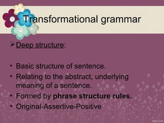 Introduction to syntax | PPT
