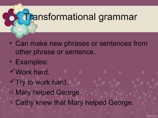 Introduction to syntax | PPT