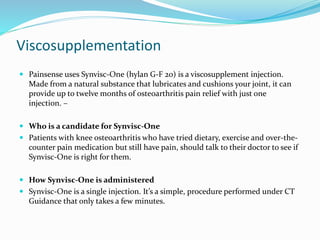 Synvisc injection | PPT