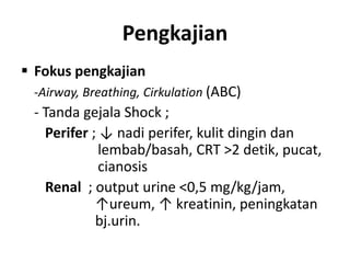 Konsep dan terapi Syok | PPTX