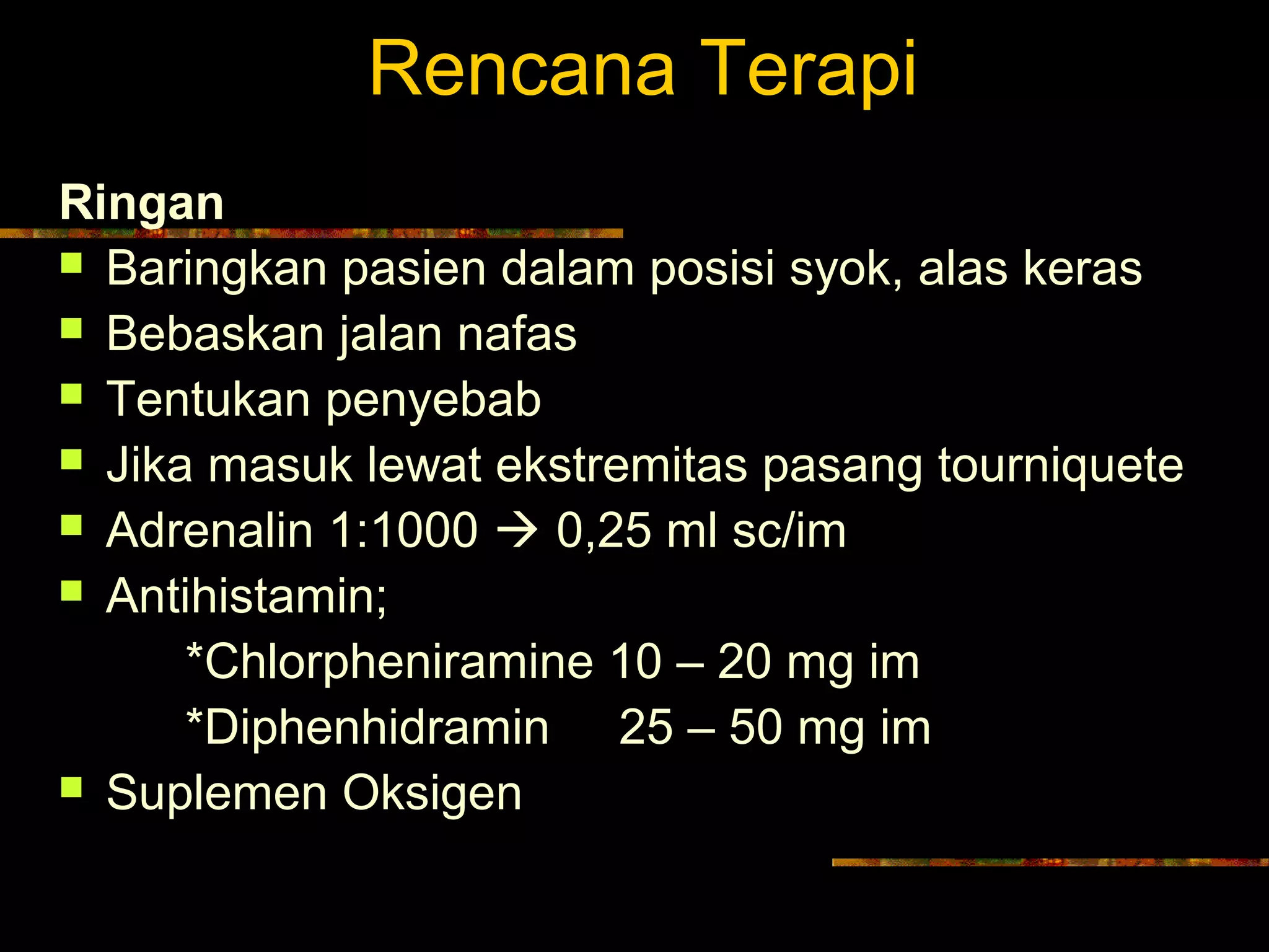 Syok anafilaksis | PPT