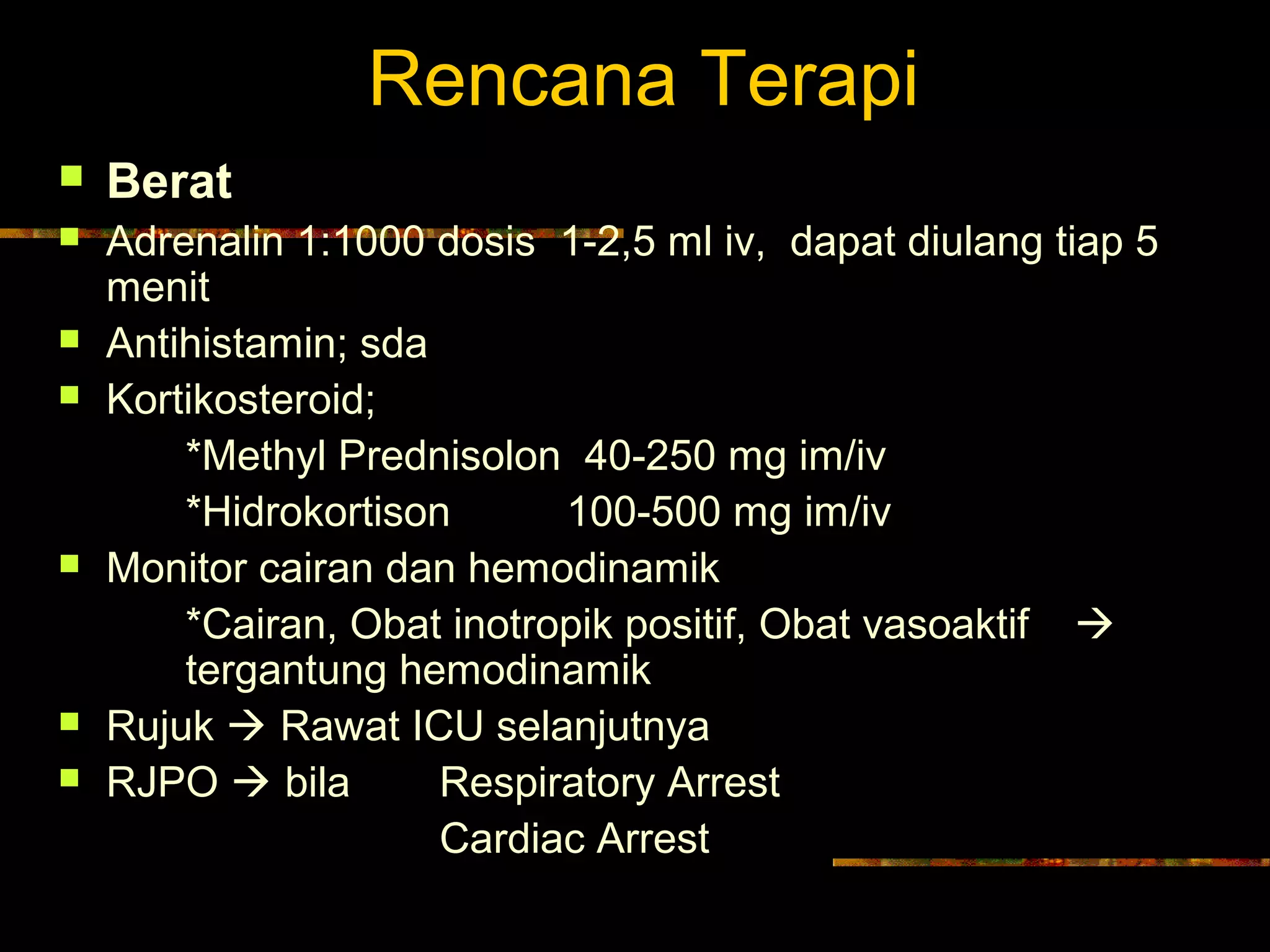 Syok anafilaksis | PPT