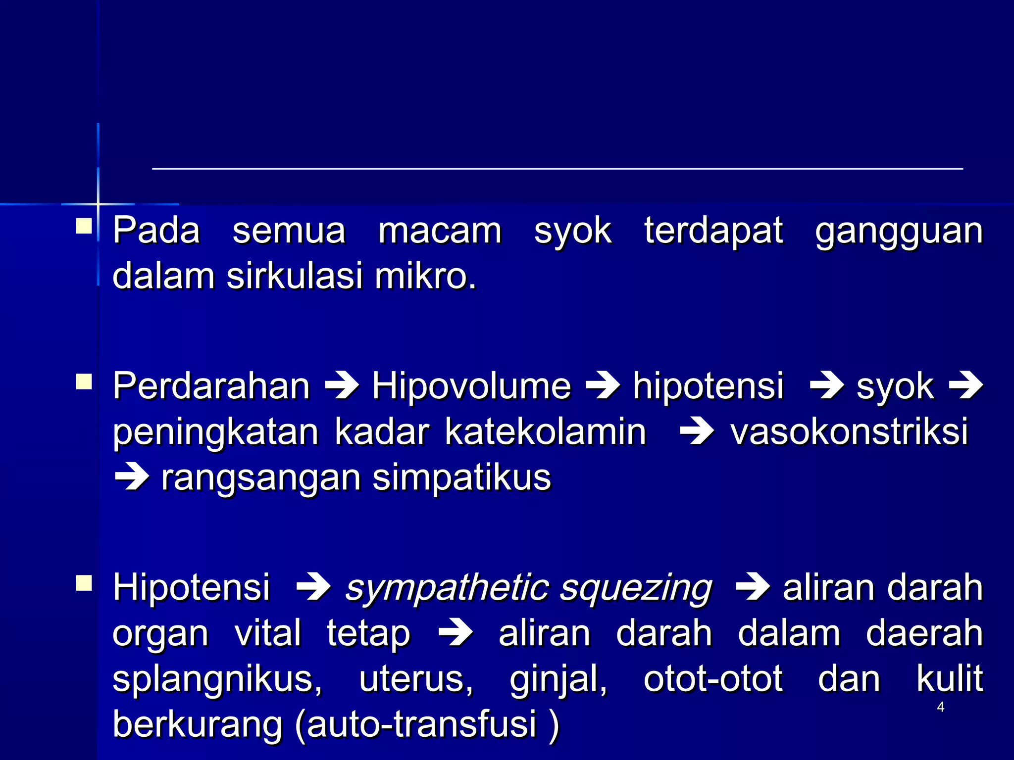 Syok dalam kebidanan | PPT
