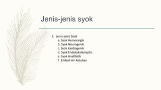 Syok_obstetrik_pada kehamilandan penangananya. ppt | PPTX