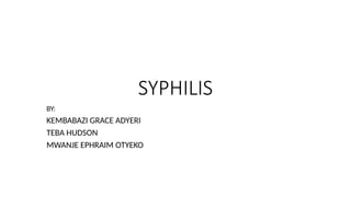 SYPHILIS power point presentation-1.pptx