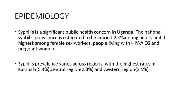 SYPHILIS power point presentation-1.pptx | Infectious Diseases ...