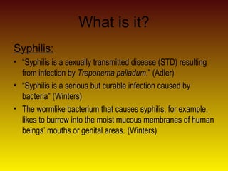 Syphilis | PPT