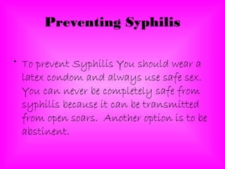 Syphilis | PPT