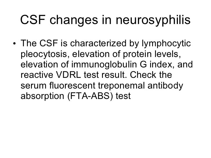 Syphilis and Neurosyphilis 101