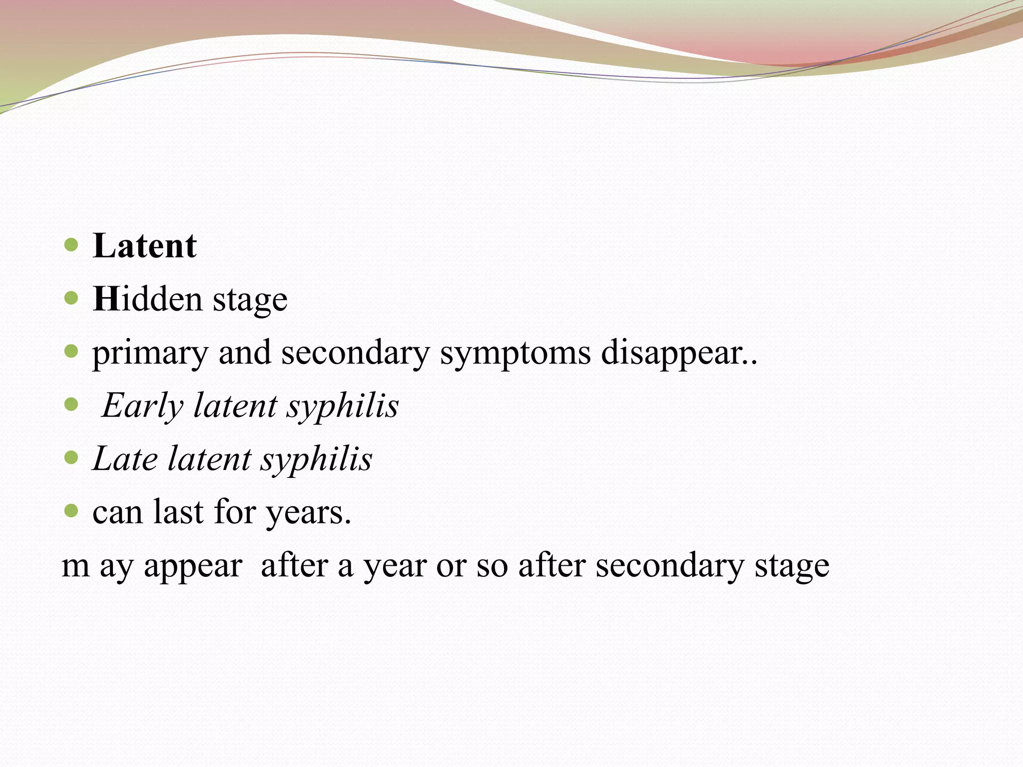 Syphilis | PPTX