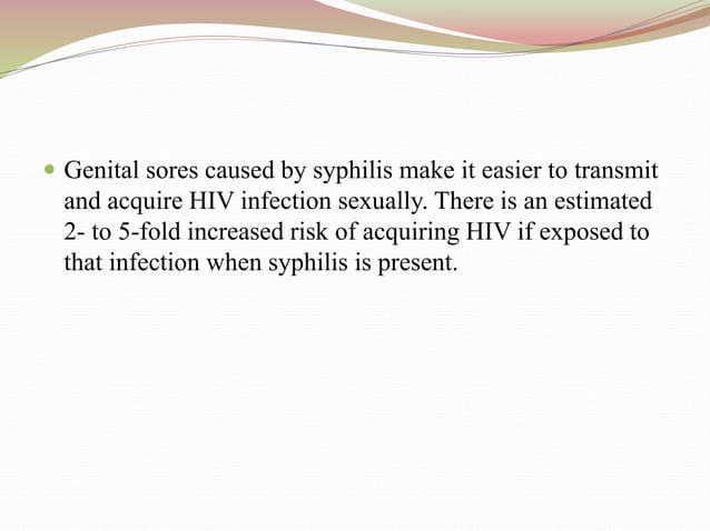 Syphilis | PPTX | Pregnancy | Reproductive Health