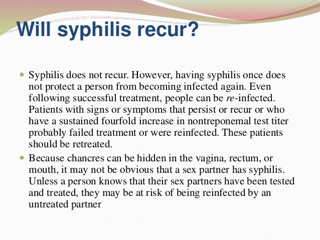 Syphilis