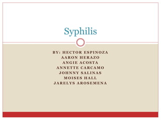 Syphilis | PPTX